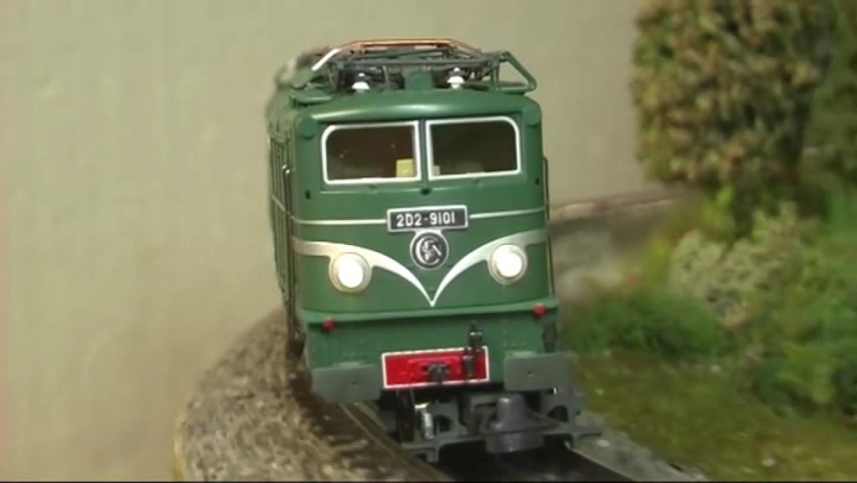 Mediathek Hessen - Modellbahn-Neuheiten Roco 73482 Reihe 2D2 9100 SNCF