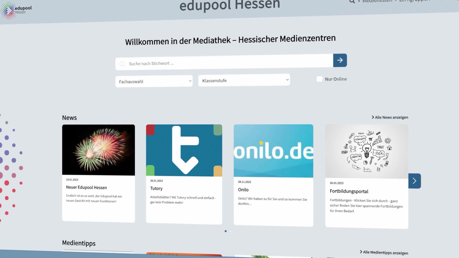 Mediathek Hessen - Edupool Hessen 3.0